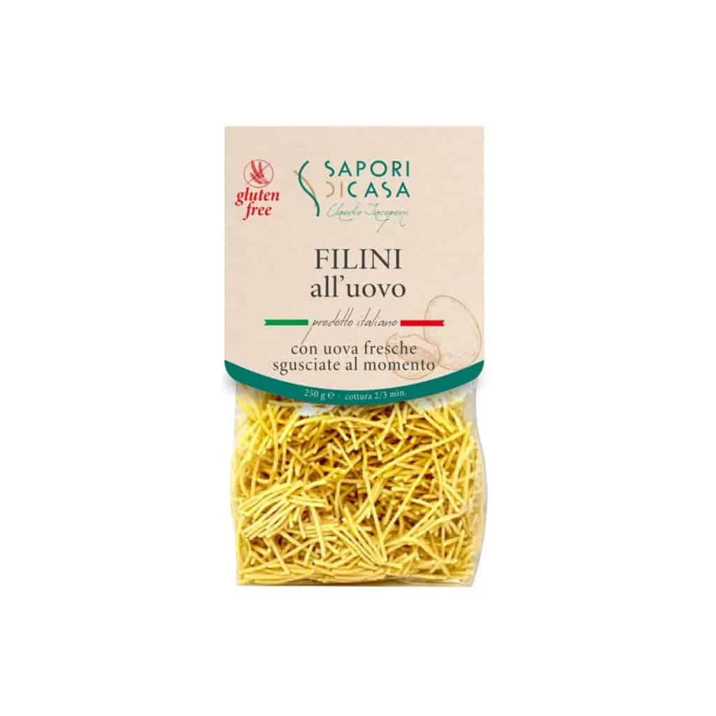 SAPORI DI CASA FILINI ALL'UOVO 250G | Shop | Glutenfree Gusto Italiano