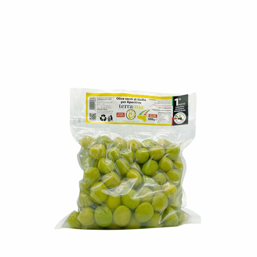 TERRA MIA OLIVE VERDI DI SICILIA APERITIVO 400G | Shop | Glutenfree ...
